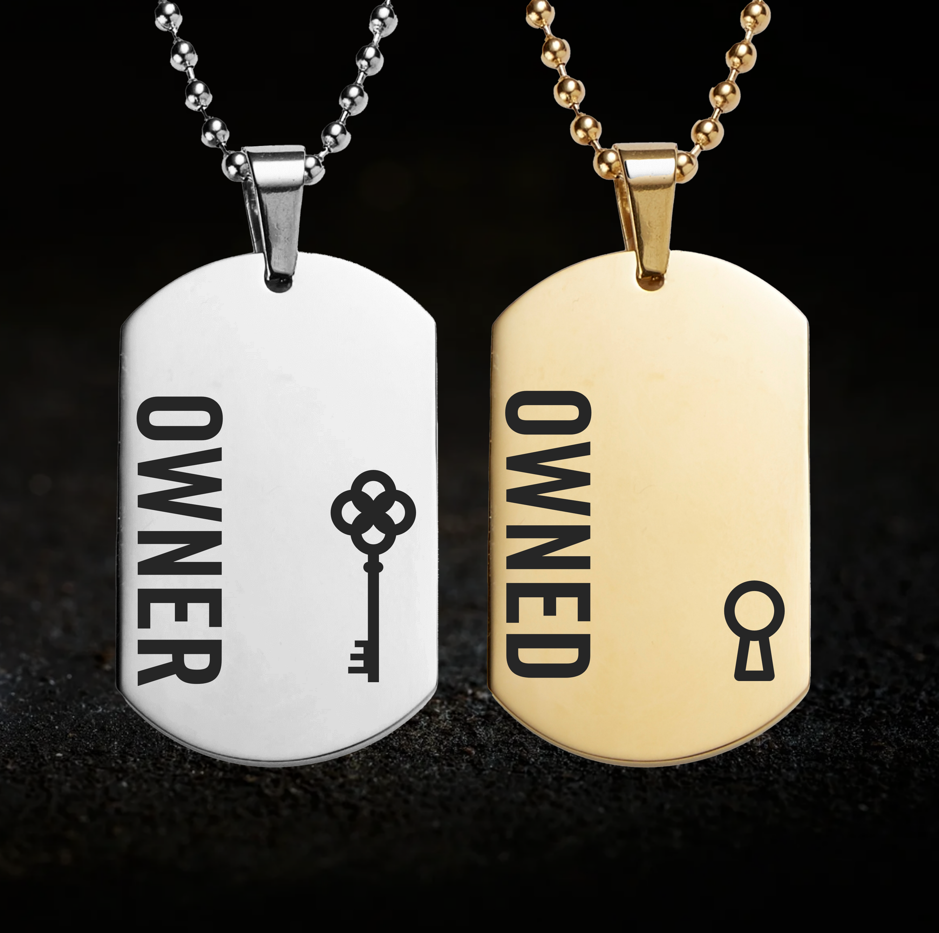 Owner and Owned Necklace Set – FETBOMB